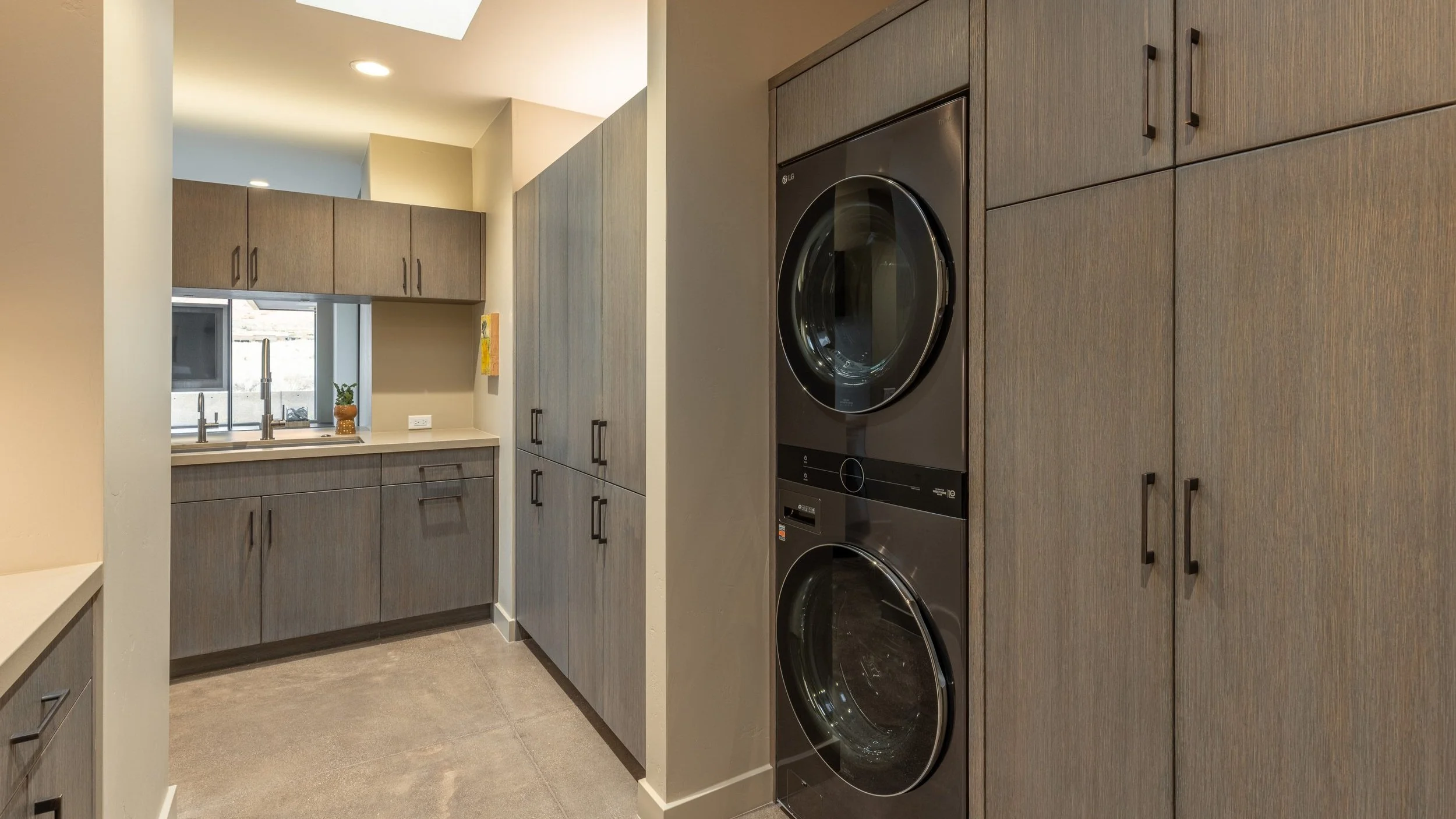 Laundry — Custom Finish Cabinets