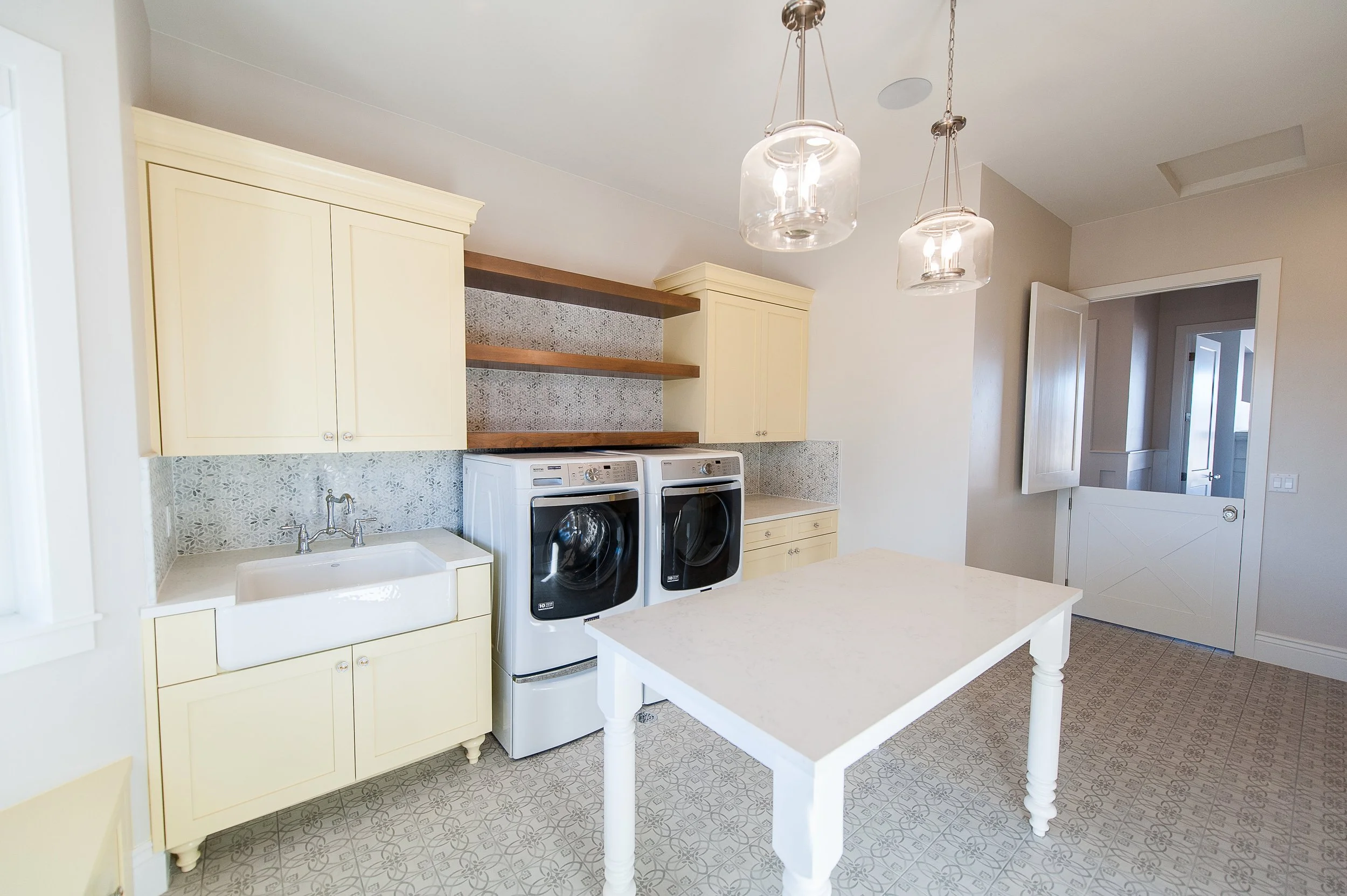 Laundry — Custom Finish Cabinets