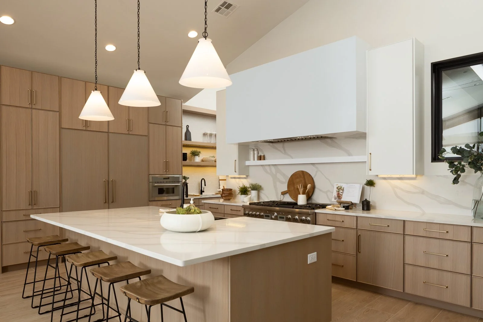 Kitchen — Custom Finish Cabinets