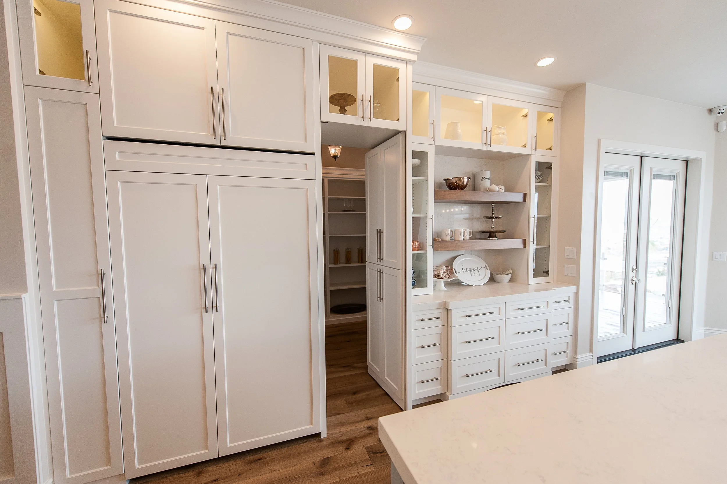 Kitchen — Custom Finish Cabinets