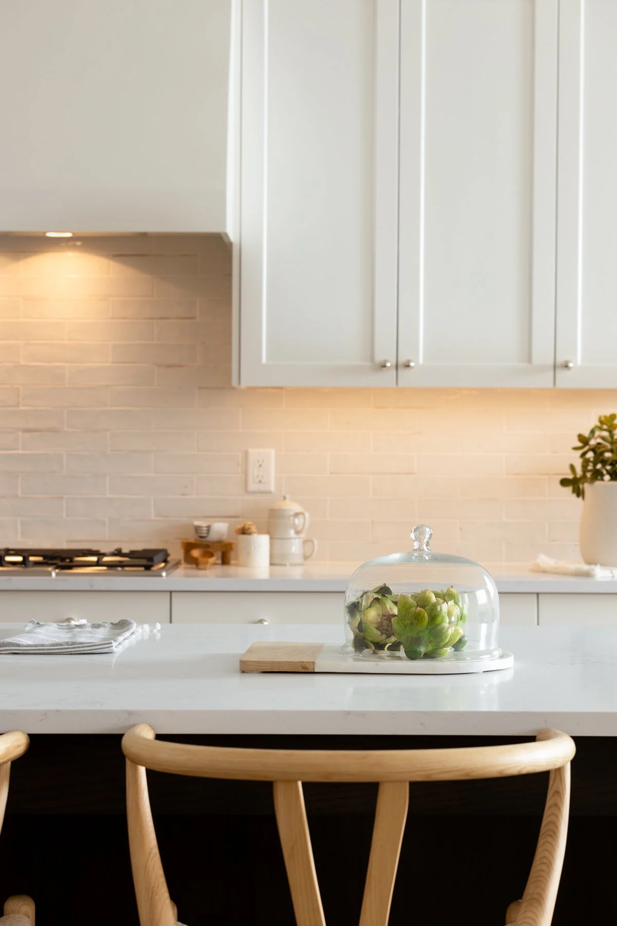 Kitchen — Custom Finish Cabinets