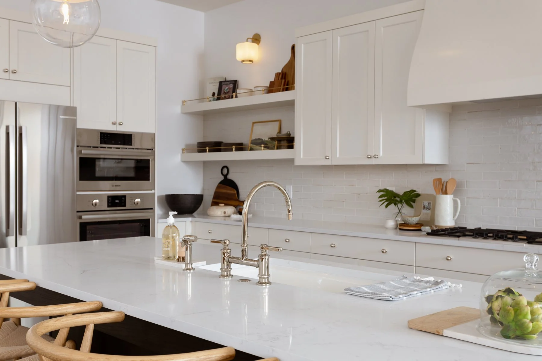 Kitchen — Custom Finish Cabinets