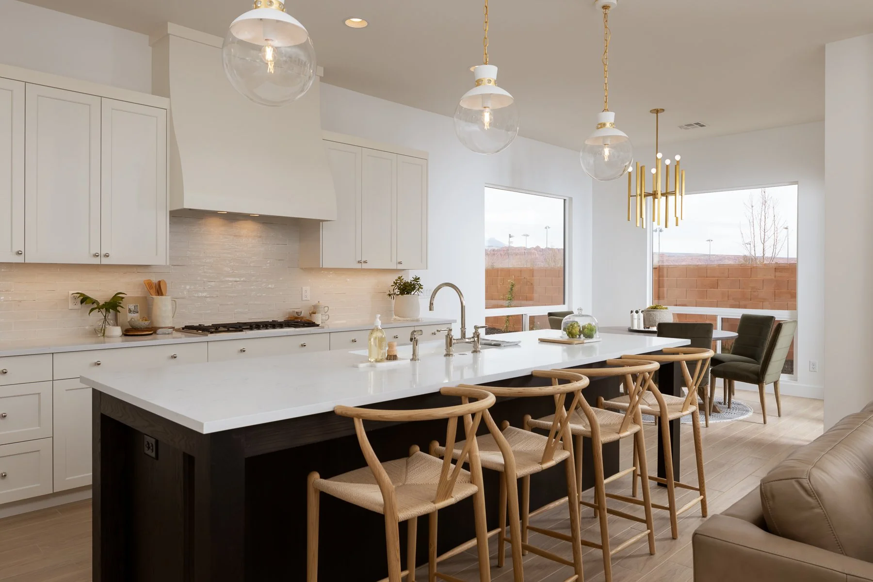 Kitchen — Custom Finish Cabinets