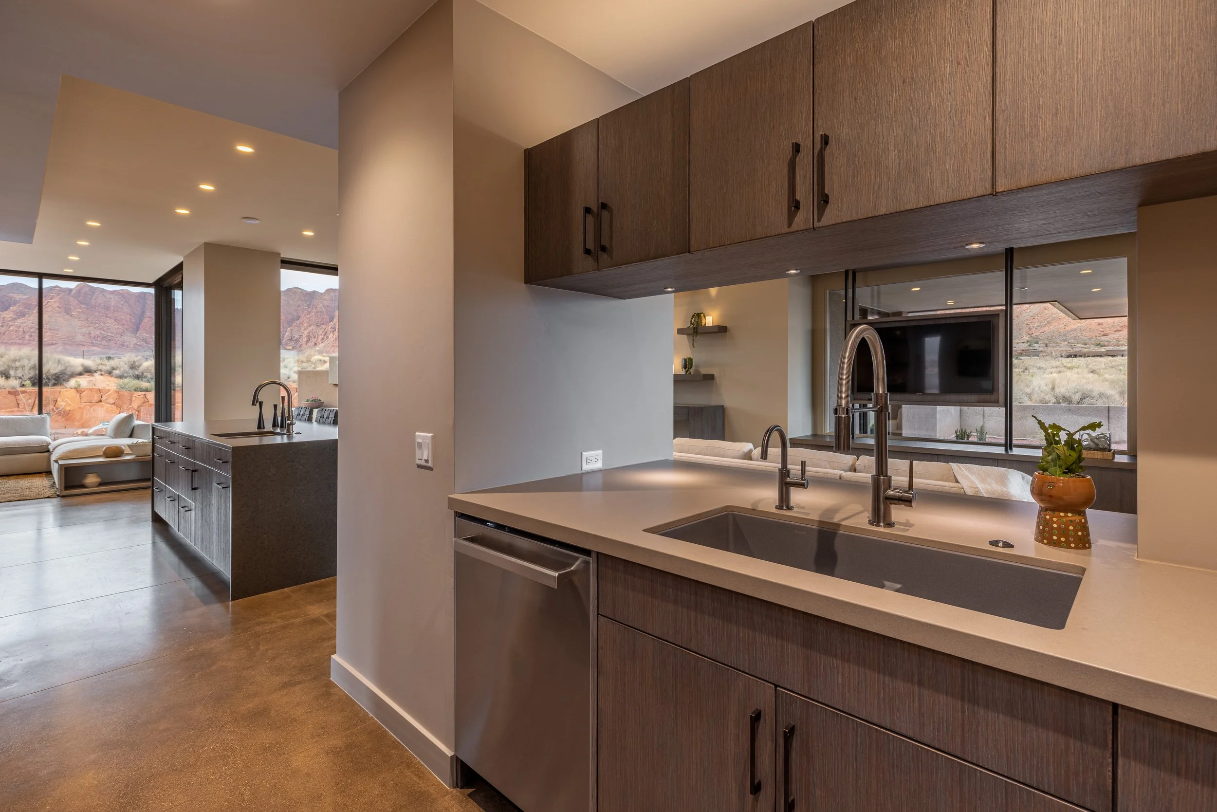 Kitchen — Custom Finish Cabinets