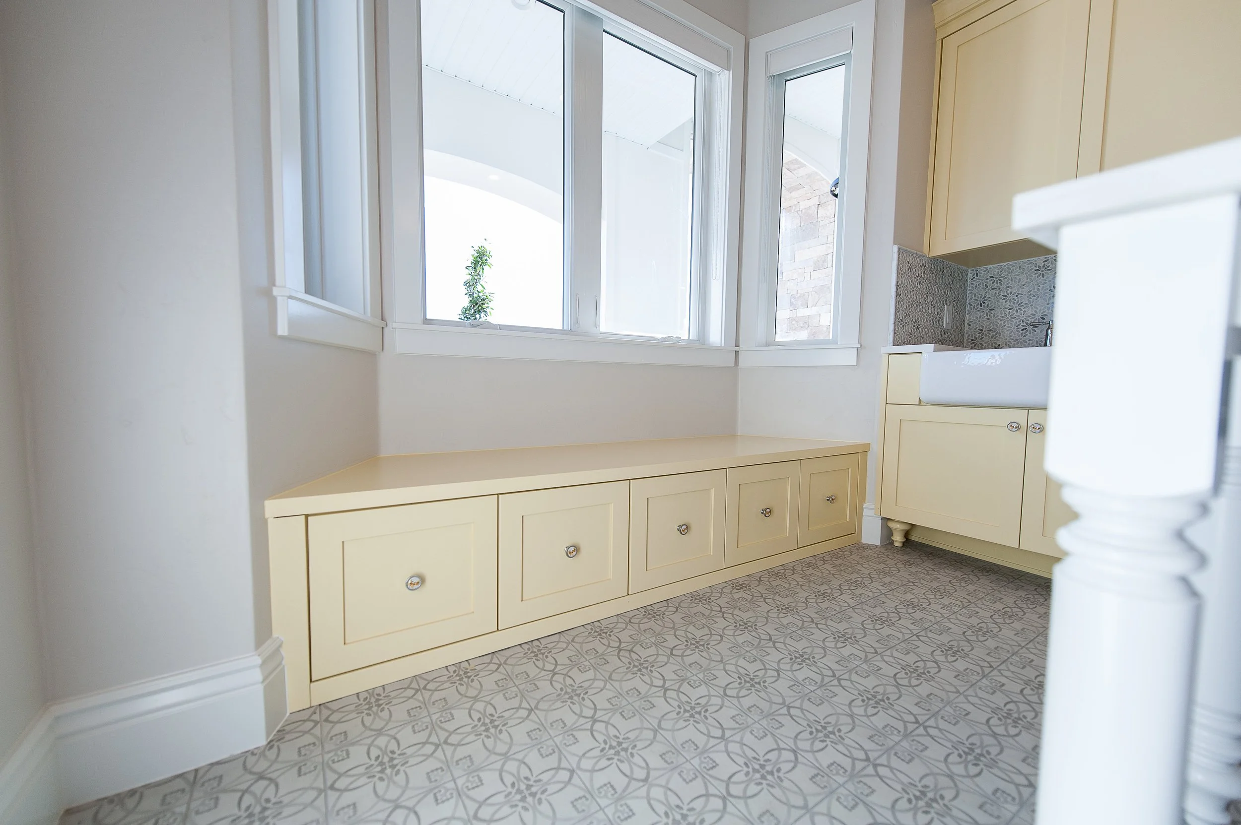 Laundry — Custom Finish Cabinets