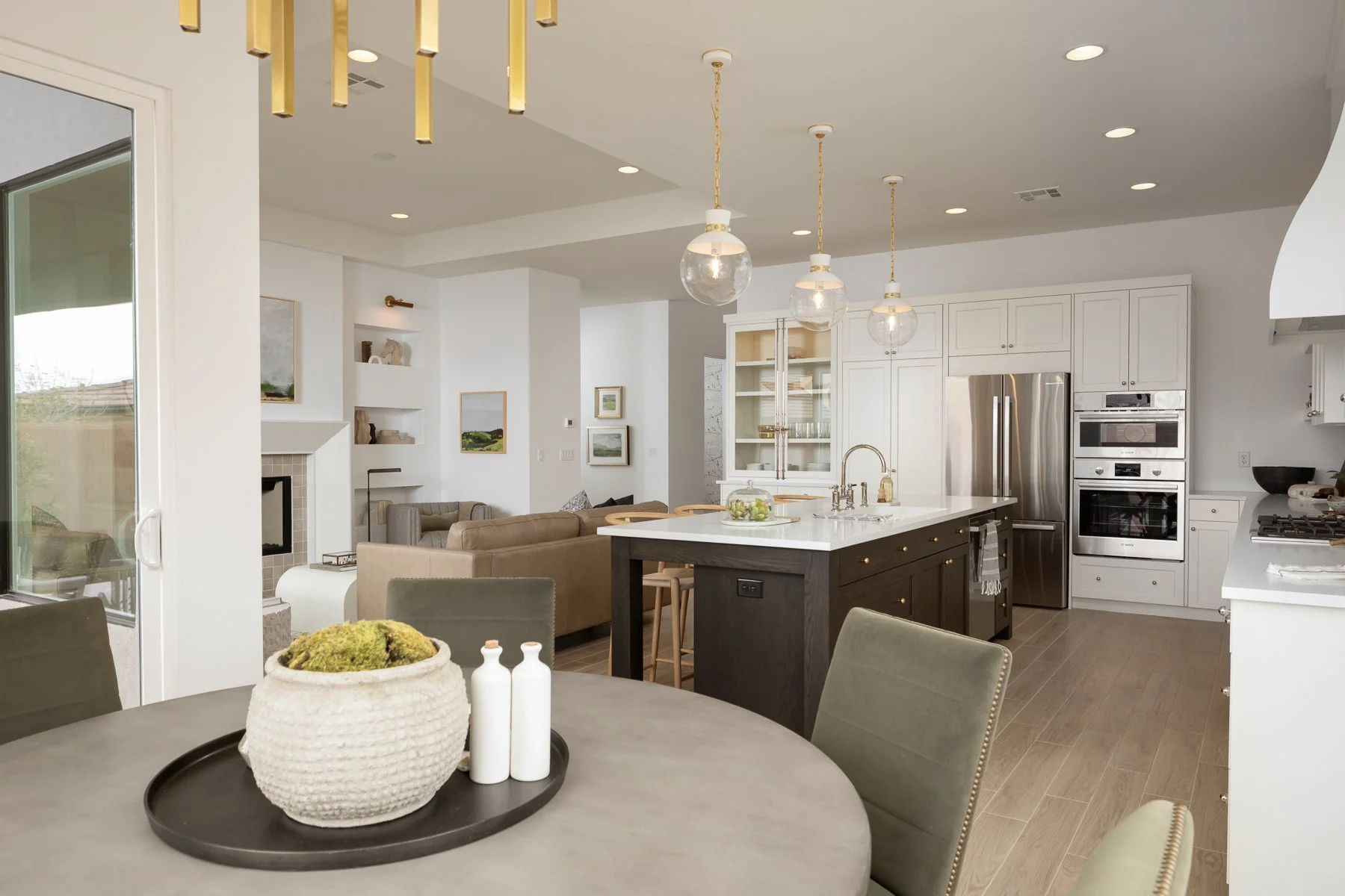 Kitchen — Custom Finish Cabinets