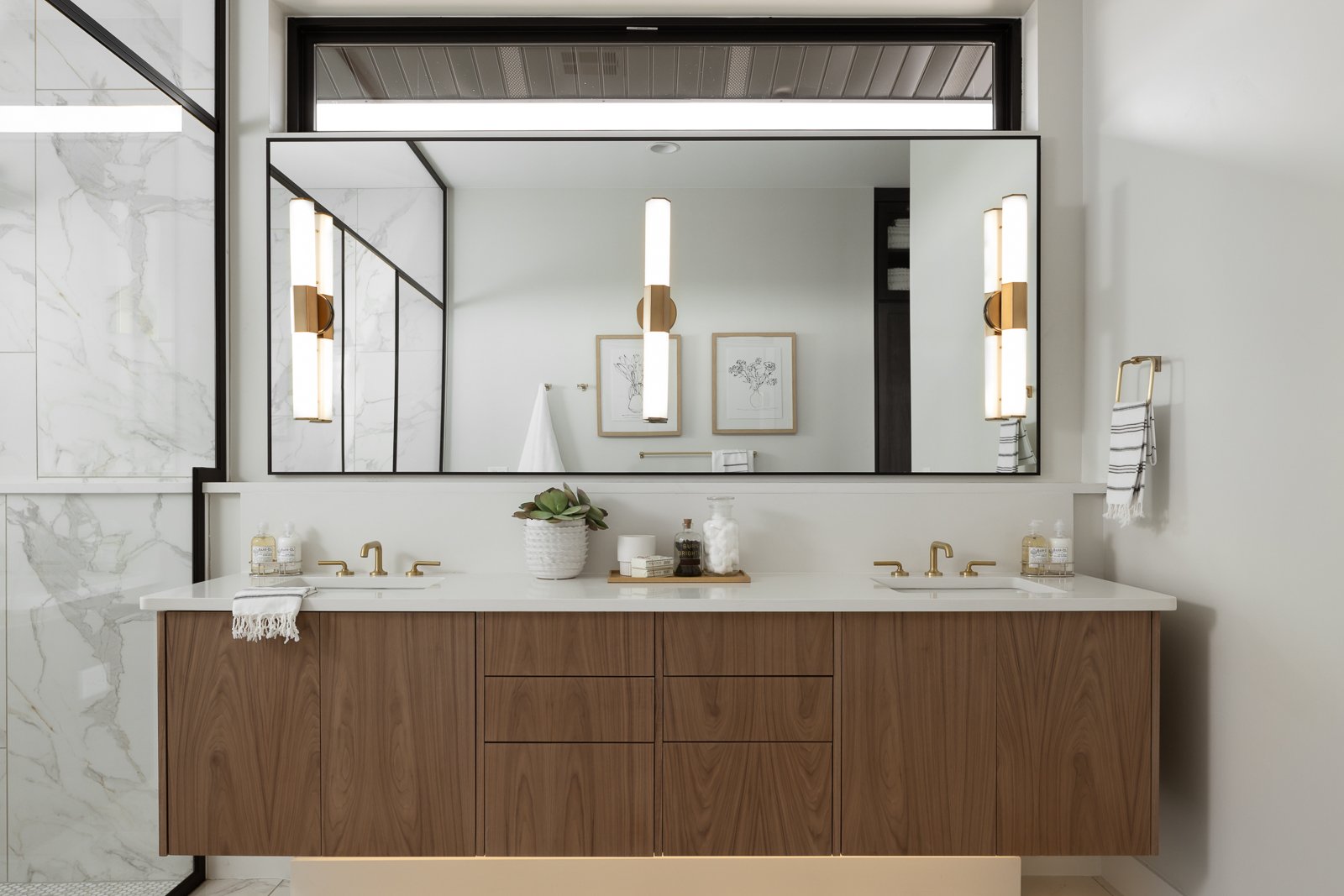 Bathroom — Custom Finish Cabinets