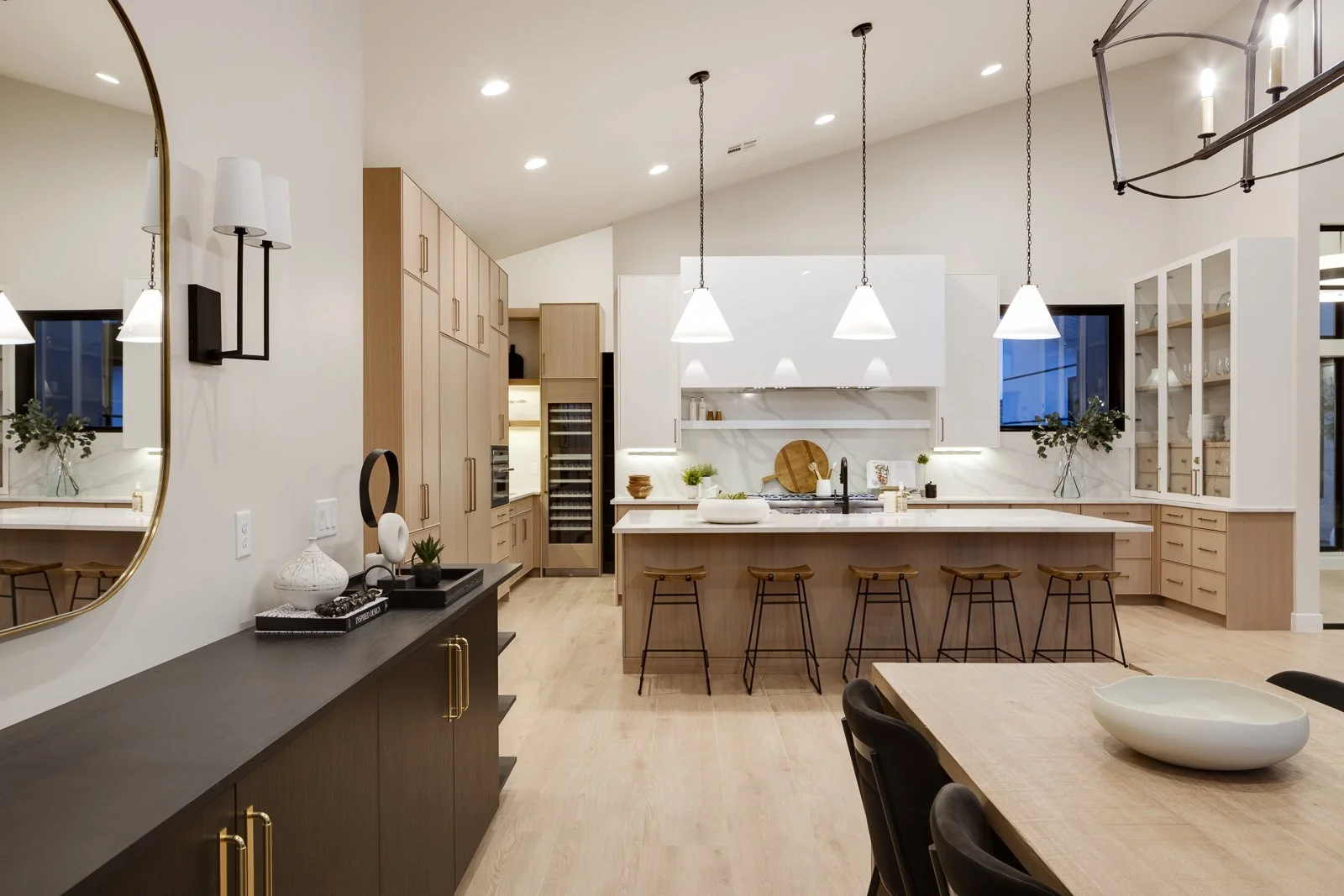 Kitchen — Custom Finish Cabinets