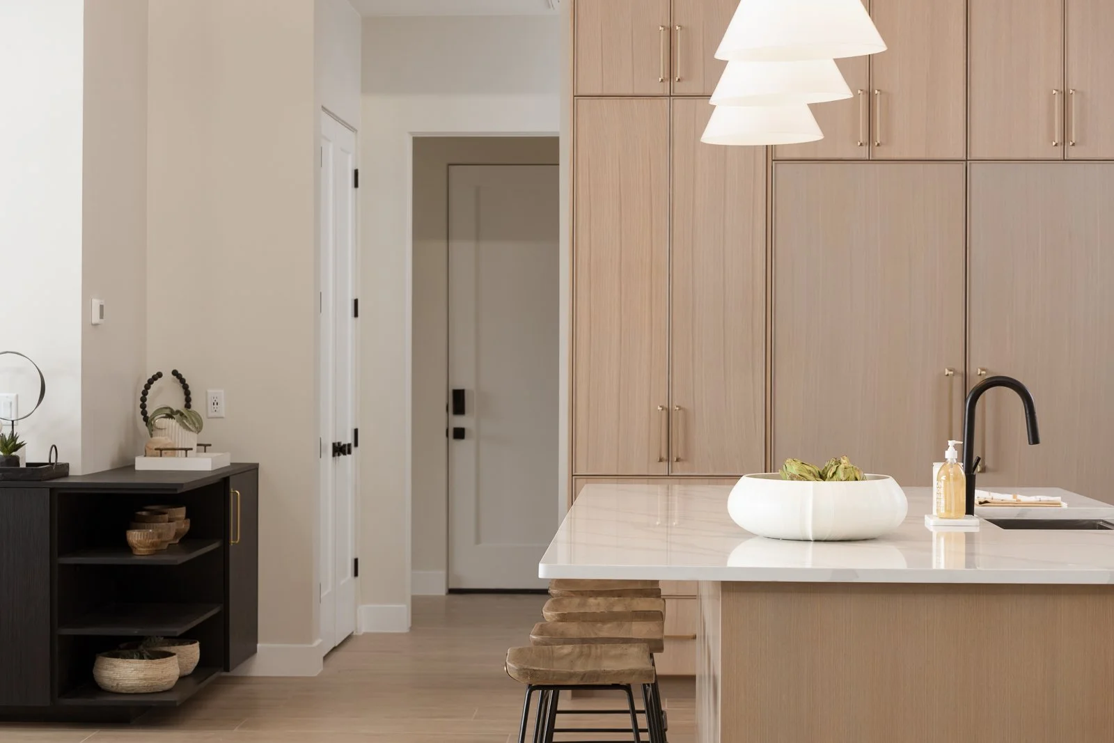 Kitchen — Custom Finish Cabinets