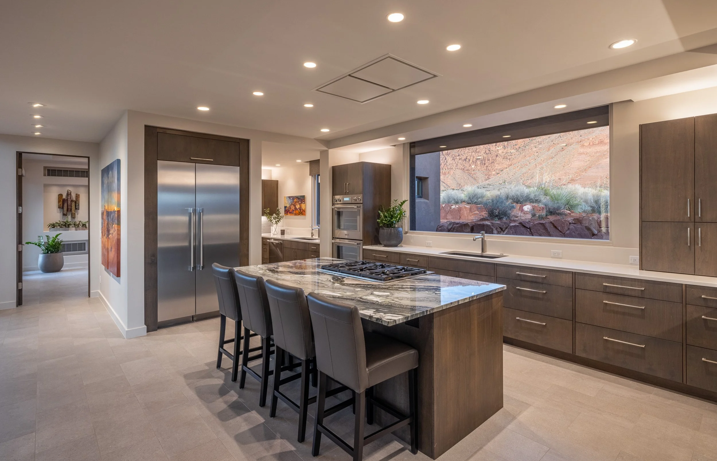 Kitchen — Custom Finish Cabinets