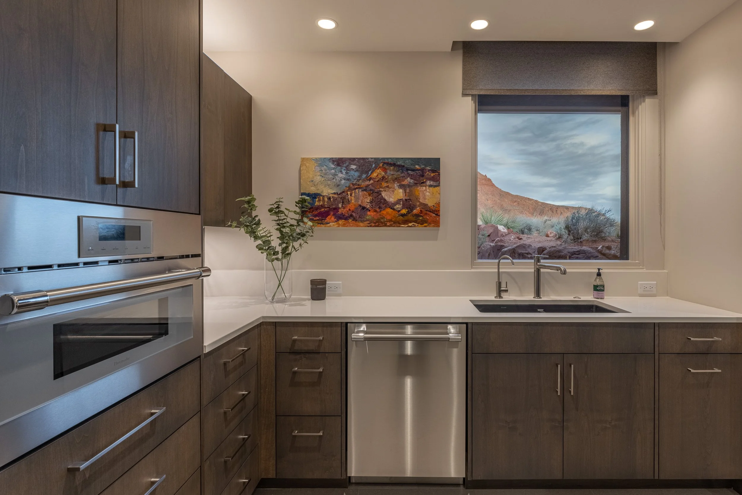 Kitchen — Custom Finish Cabinets