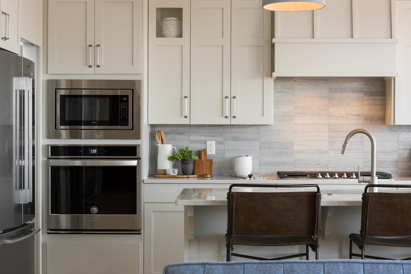 Kitchen — Custom Finish Cabinets