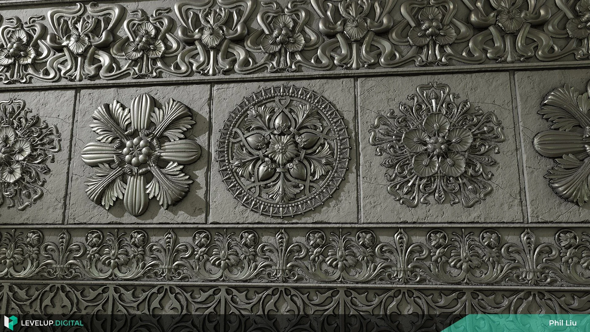Creating a Fantasy Trim Texture — Art of Philip Liu