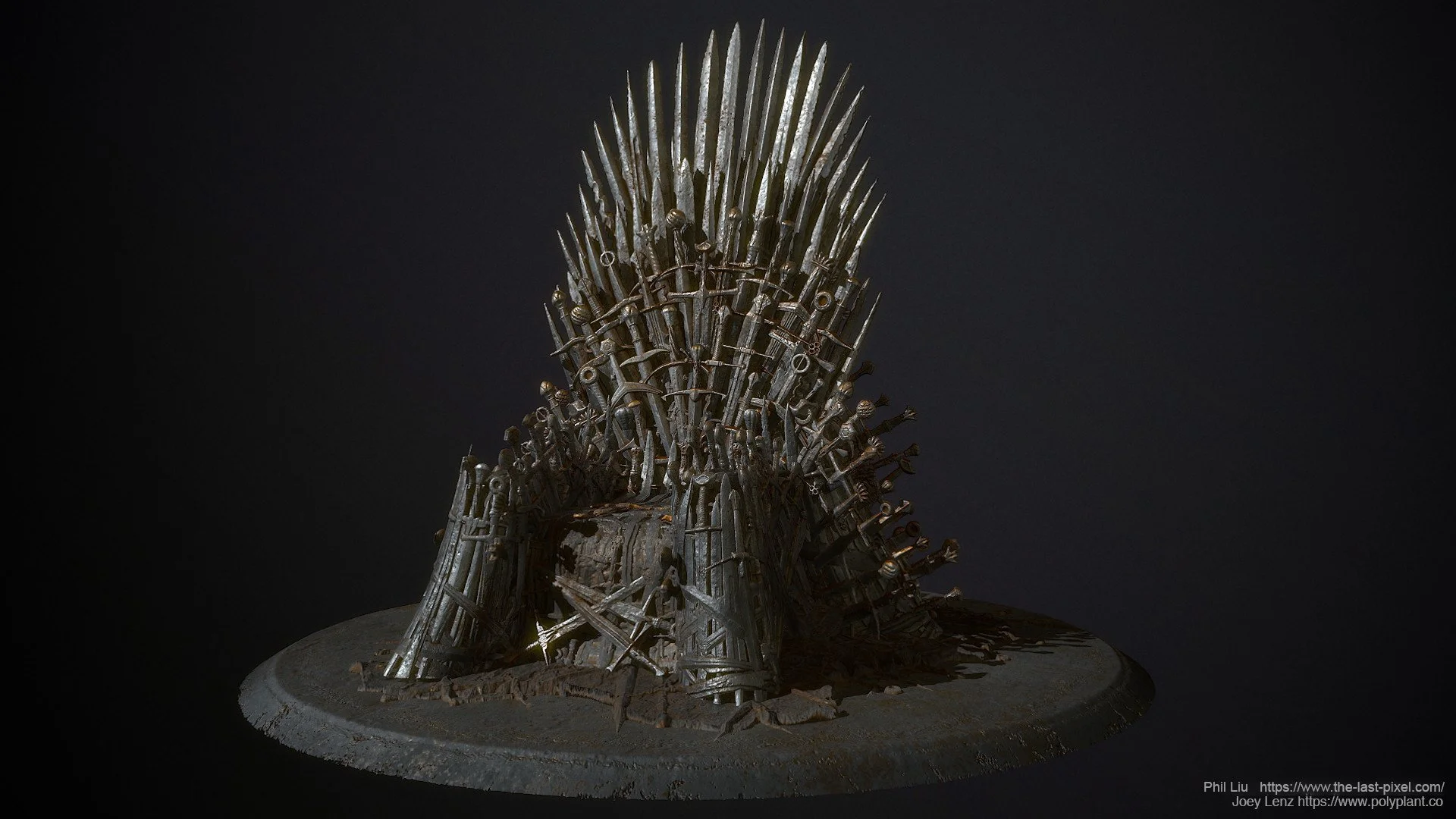 The Iron Throne — Art of Philip Liu
