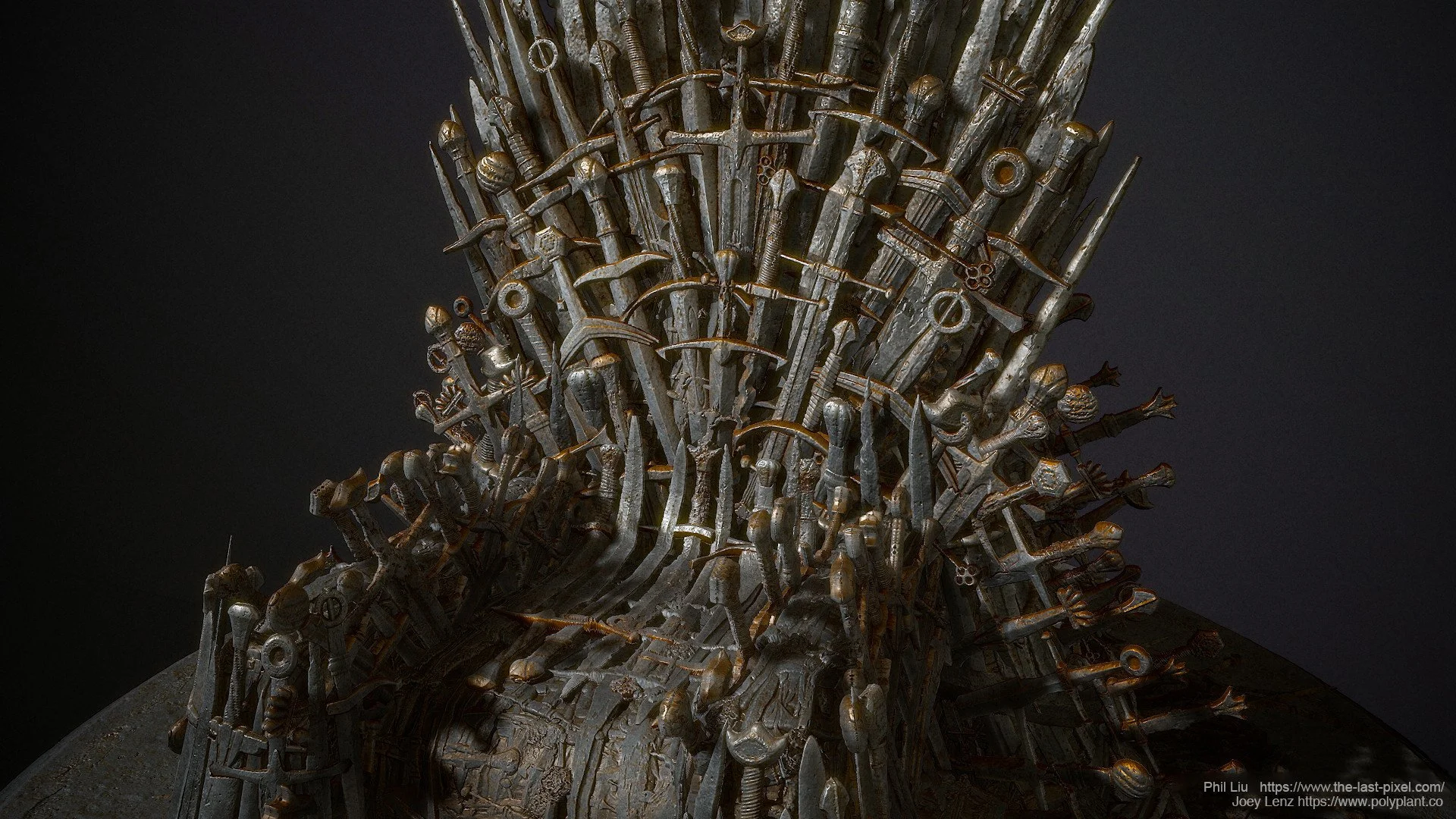 The Iron Throne — Art of Philip Liu