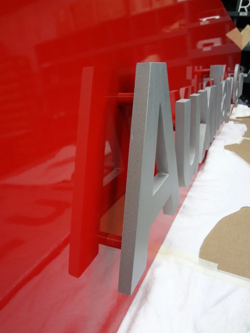 Cast Letters Showcase — A.R.K. Ramos | Premium Architectural Signage