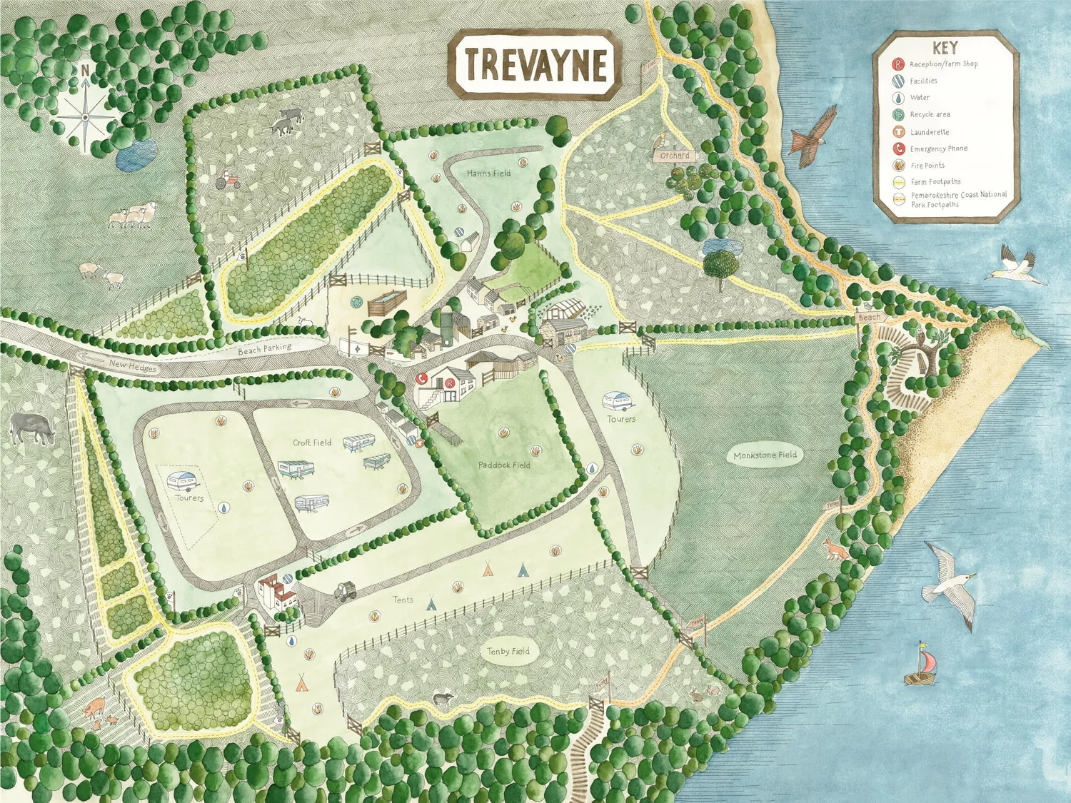 Site Map | Discover and Book Your Stay — Trevayne Farm