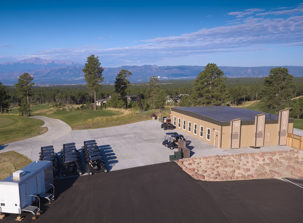 North Clubhouse and Food Wagon — Flying Horse Resort & Club