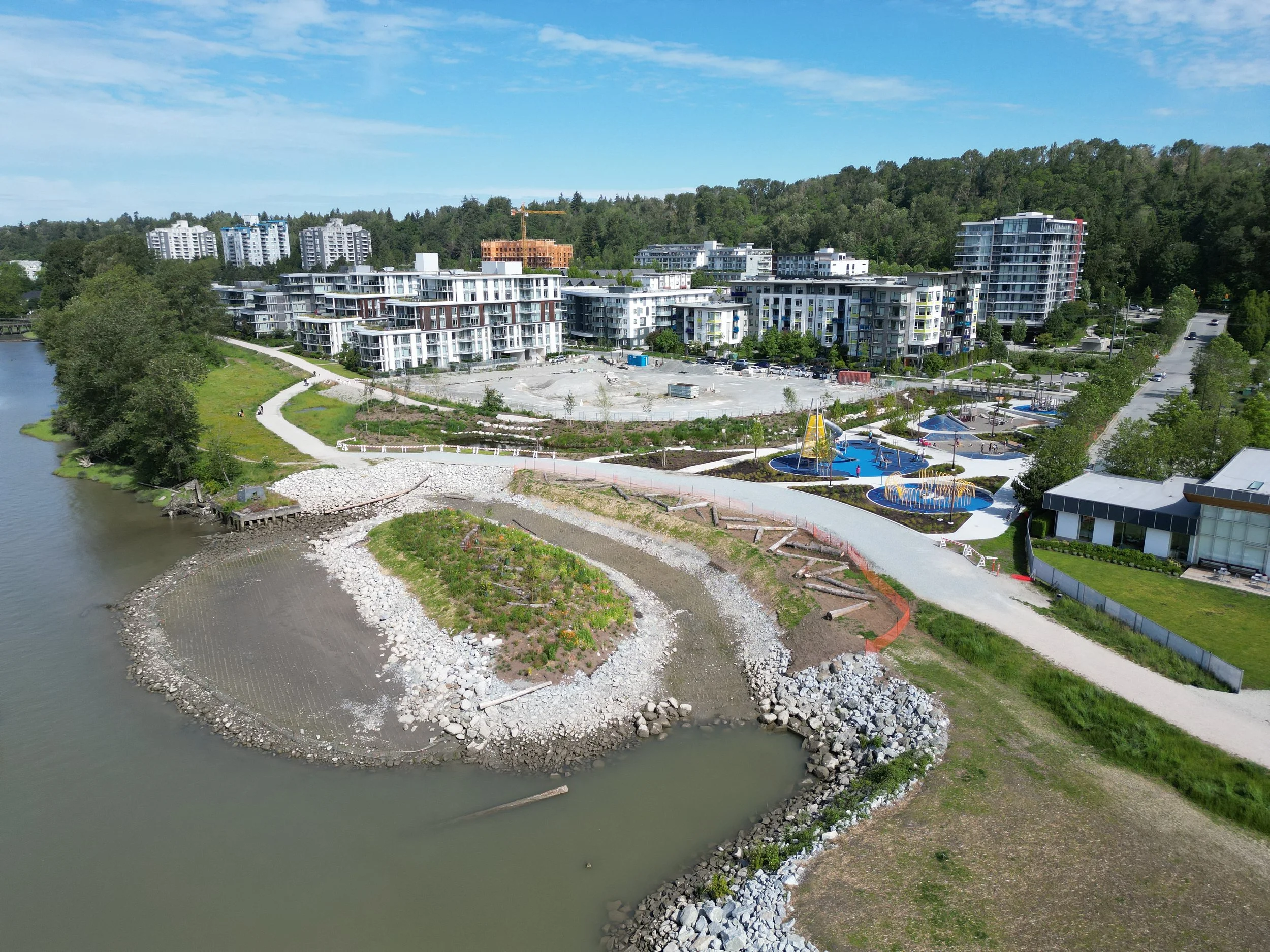 East Fraserlands Riverfront park — space2place