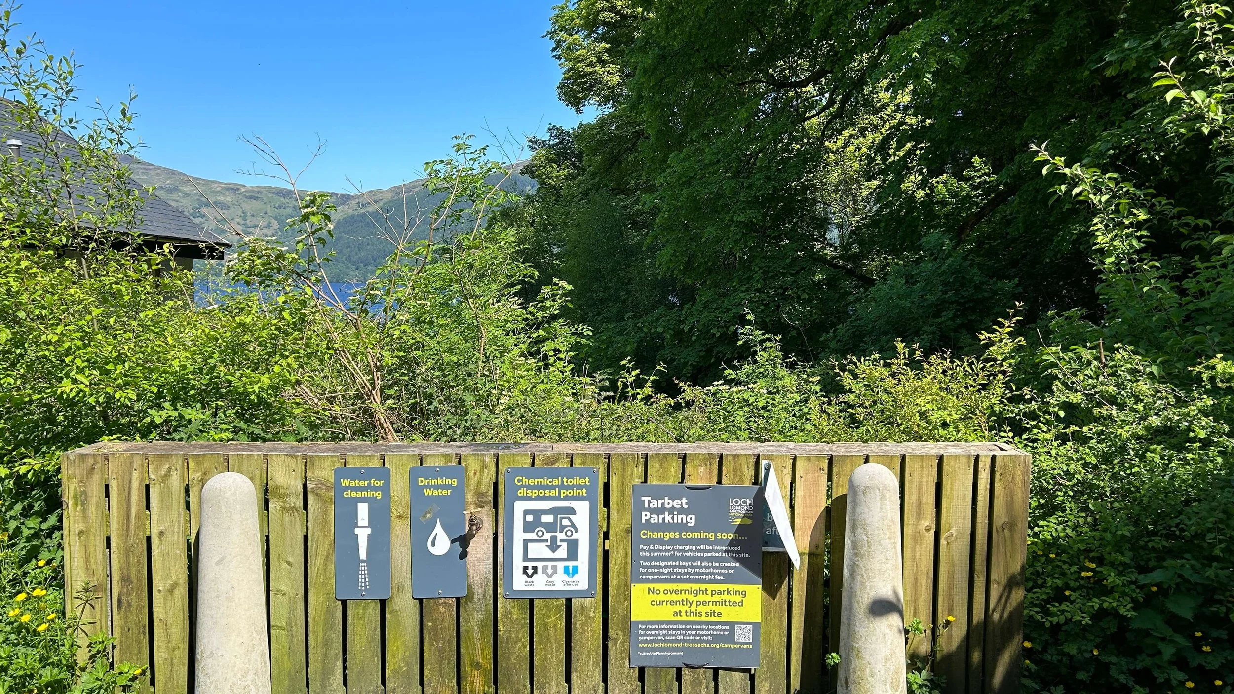 Loch Lomond & Trossachs motorhome aire & campsite guide | Rolling Bothy