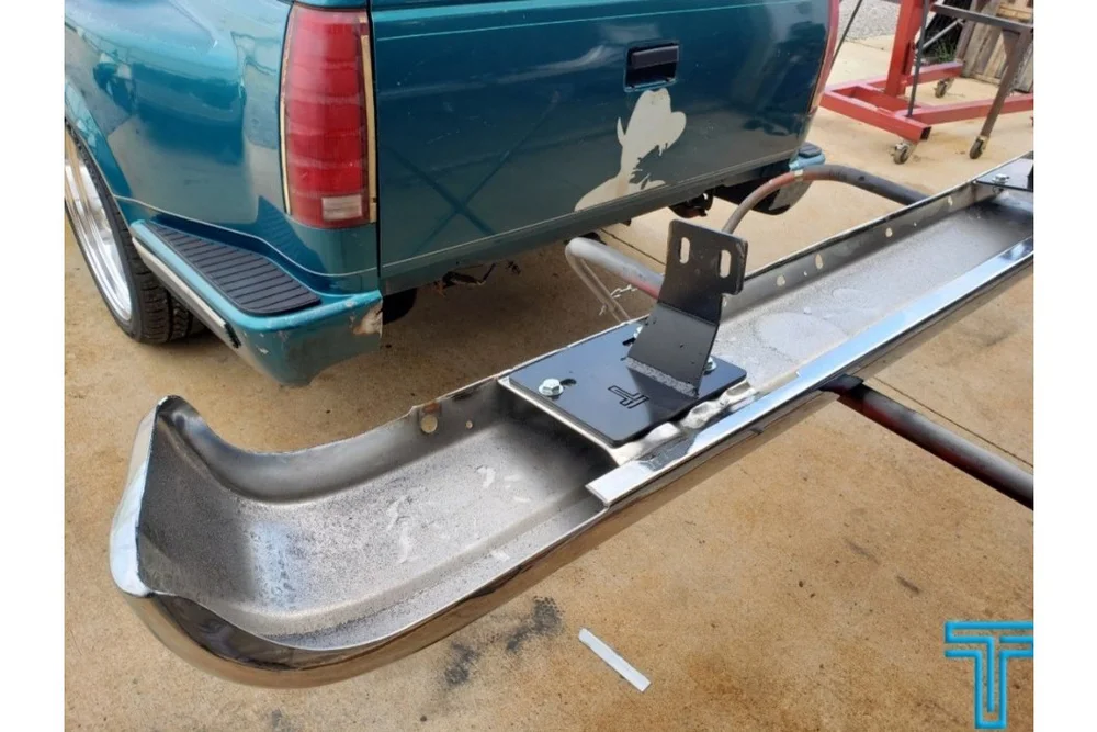 Bumper Conversion / Bolted License Plate Box Package (FREE SHIPPING ...