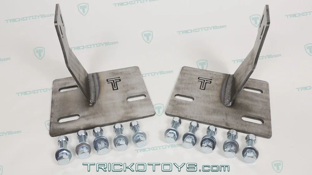 Bumper Conversion / Bolted License Plate Box Package — TRICK'D TOYS