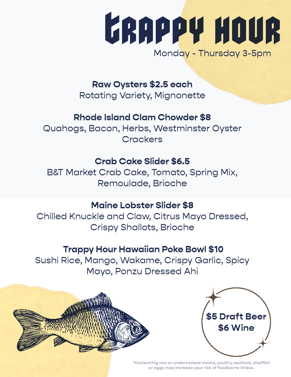 Menu — Buoy & Trap Seafood Market
