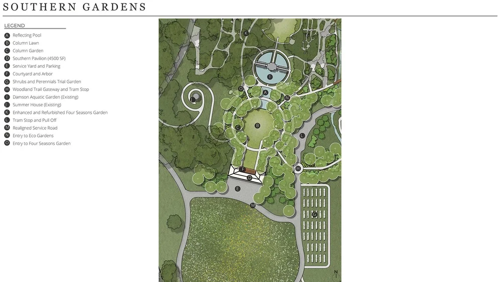 Huntsville Botanical Garden | Master Plan — 3 fromme DESIGN