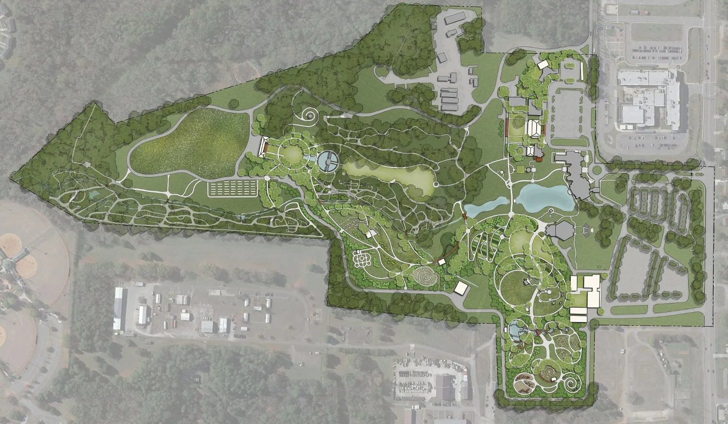 Huntsville Botanical Garden | Master Plan — 3 fromme DESIGN