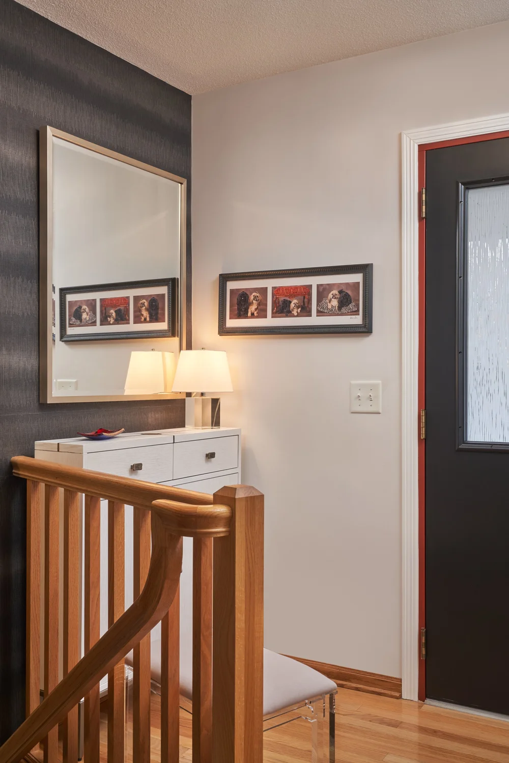 Terry Gustafson Interior Design LLC | Powder Room + Nook + Stairs ...