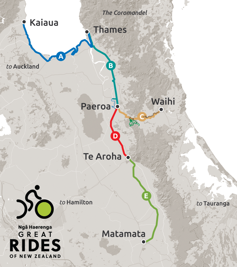 Trip Options | Hauraki Rail Trail, Hunua Traverse, Shorebird Coast ...