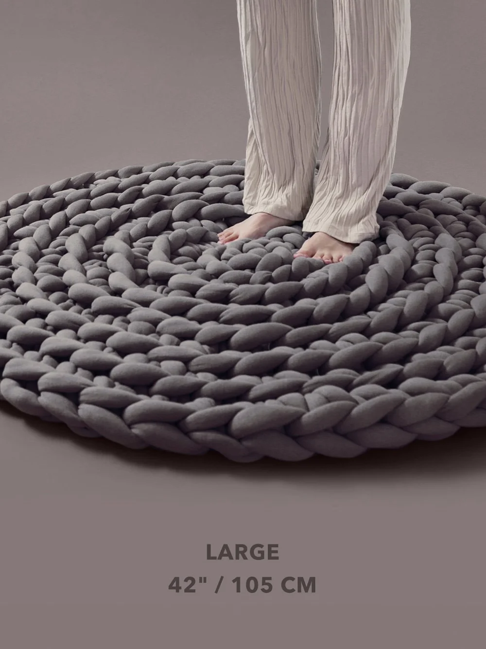 Square Knitted Cushion. Step-by-Step Illustrated DIY Instructions ...