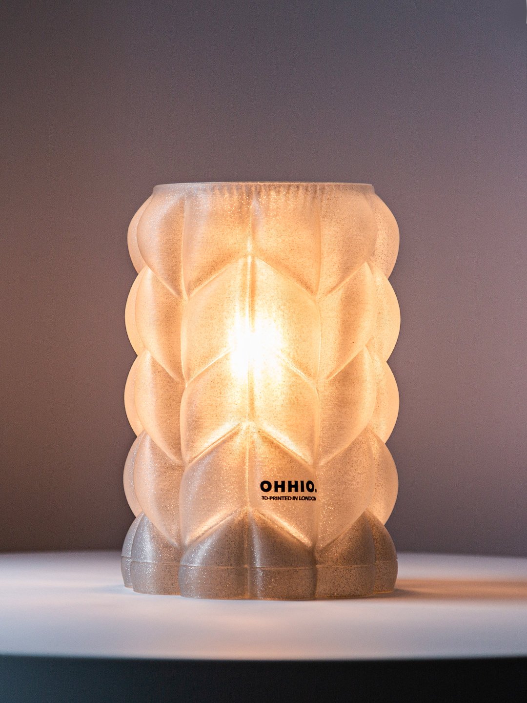 Unique 3D-printed lamps with recycled and bioplastics in London ...