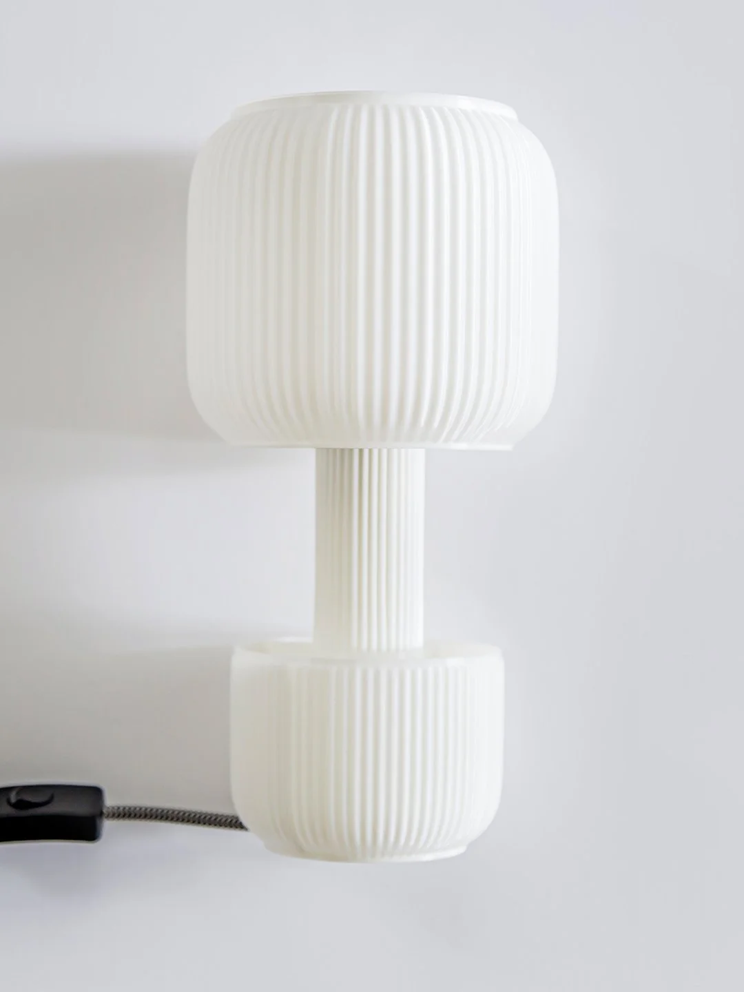 Super Chunky Knit Lamp Green, Pink – 3D-printed, recycled, eco-friendly ...