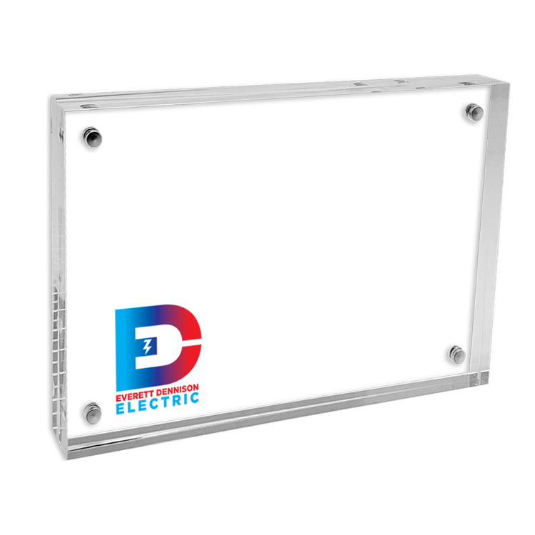 Acrylic Desk Plaque Frame - FRAME-AFZ — LaserCutsLine