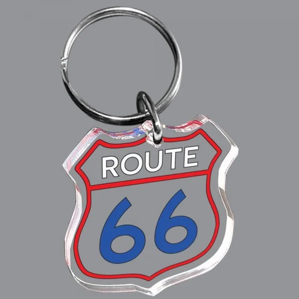 1/4" Clear Acrylic Key Tag - KEYTAG-AU, KEYTAG-AE, KEYTAG-AUX, KEYTAG ...