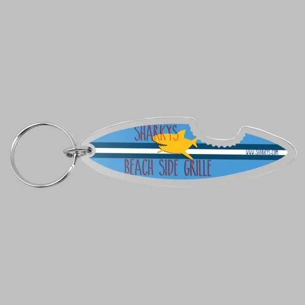 1/8" Clear Acrylic Key Tag - KEYTAG-AUQ — LaserCutsLine