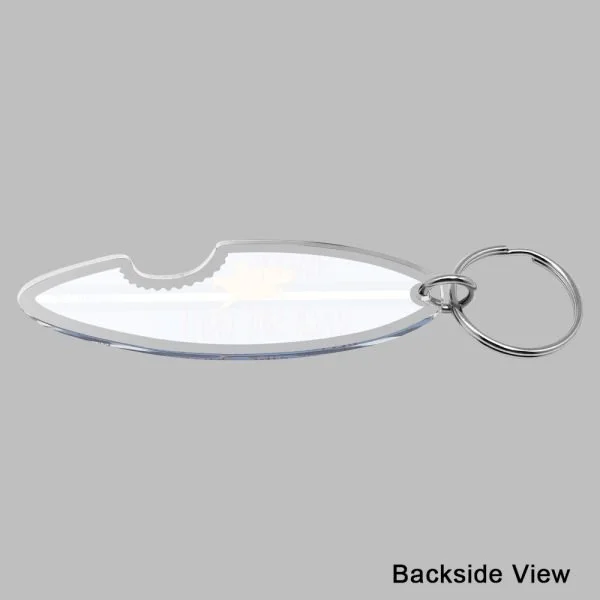 1/8" Clear Acrylic Key Tag - KEYTAG-AUQ — LaserCutsLine