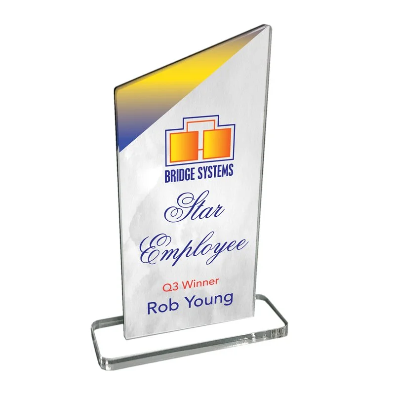 Full Color Award with Base - AWARD-AF — LaserCutsLine