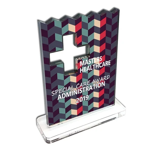 Full Color Award with Base - AWARD-AF — LaserCutsLine