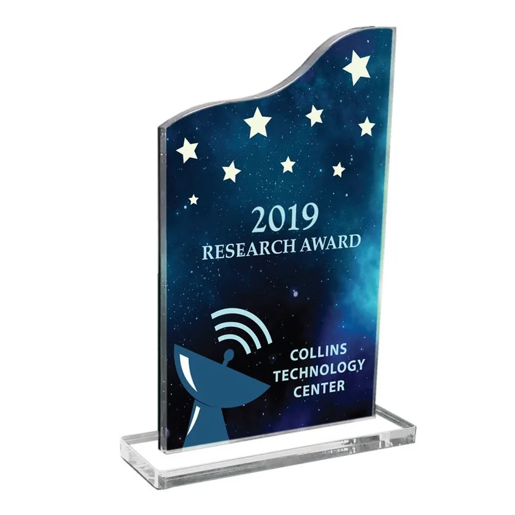 Full Color Award with Base - AWARD-AF — LaserCutsLine