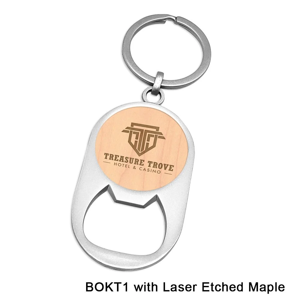 Wood Bottle Opener Key Tag — LaserCutsLine