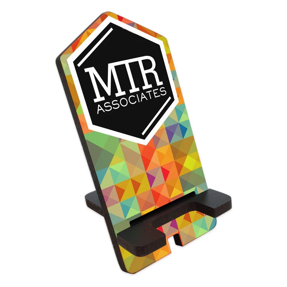 Eco Wood Phone Stand - PHONE-WU — LaserCutsLine