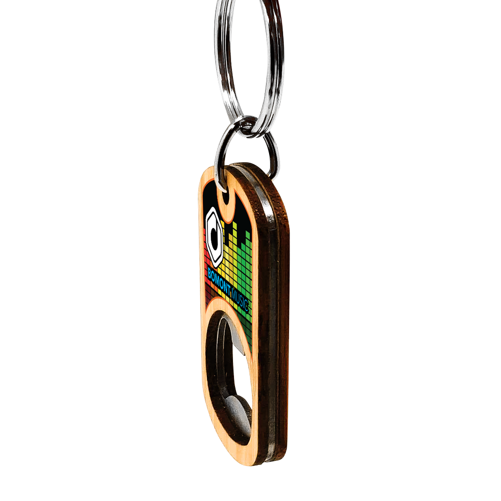 Bamboo Bottle Opener Key Tag - KEYTAG-BOBU — LaserCutsLine
