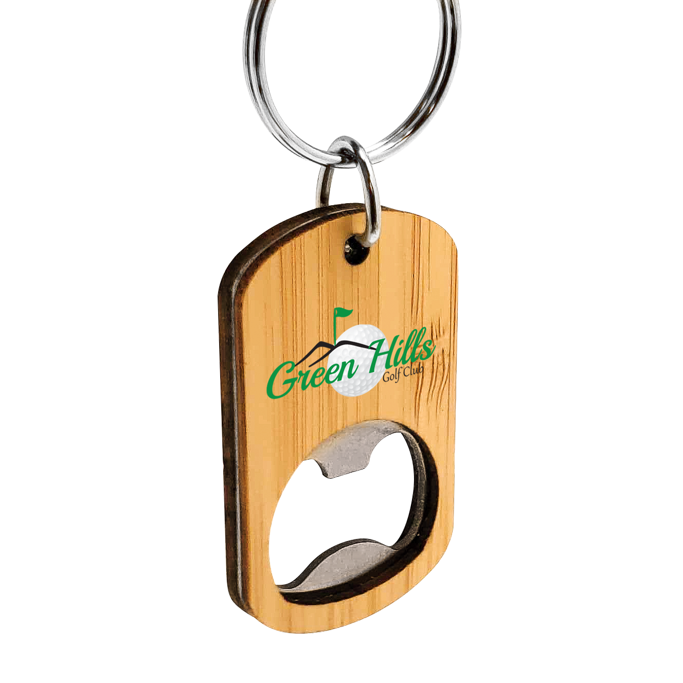Bamboo Bottle Opener Key Tag - KEYTAG-BOBU — LaserCutsLine