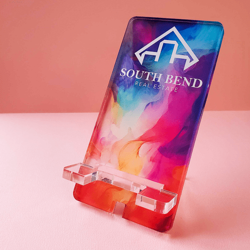 Acrylic Phone Stand - PHONE-AF — LaserCutsLine