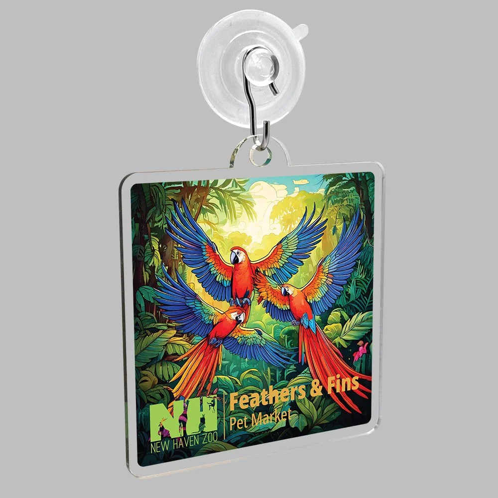 Acrylic Suncatcher - SUN-AUQ — LaserCutsLine