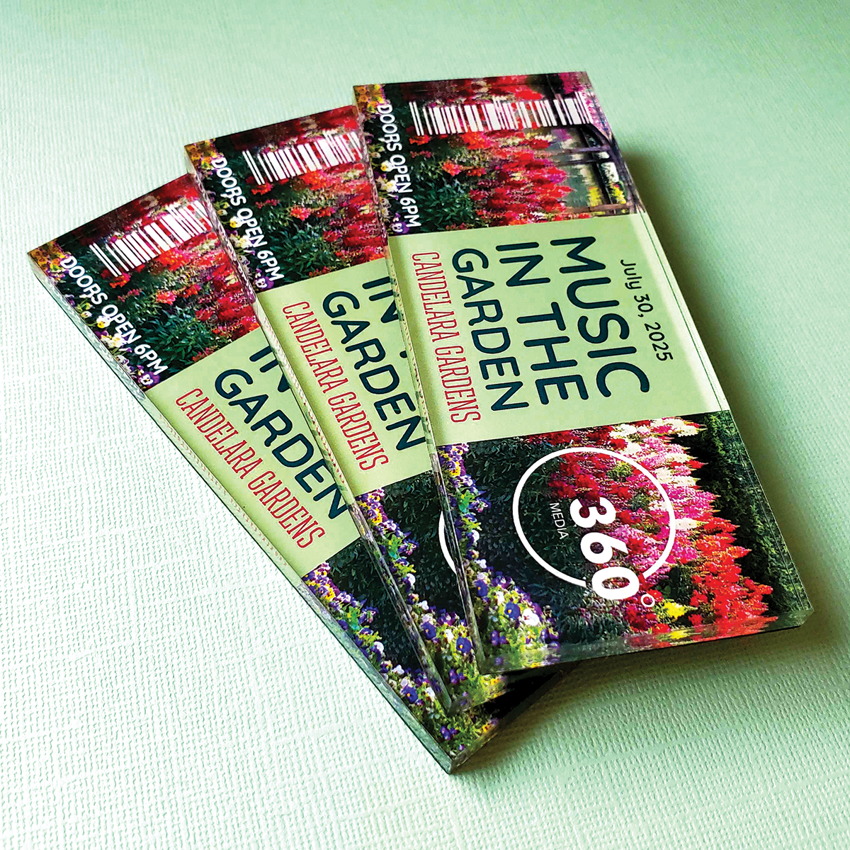 1/4" Acrylic Ticket Magnet - MAG-TICKET-AF — LaserCutsLine