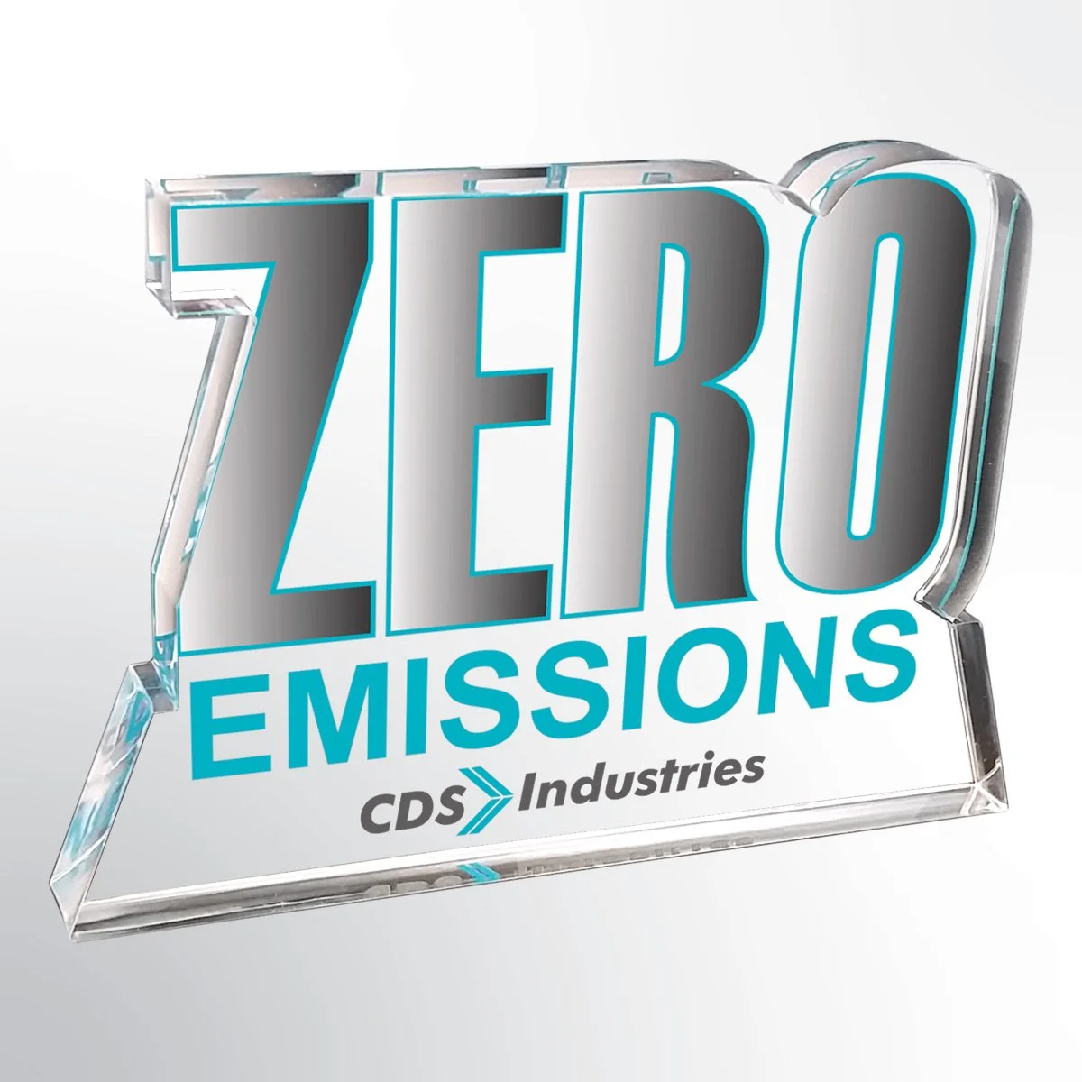 Clear Acrylic Award with Base - AWARD-AU — LaserCutsLine