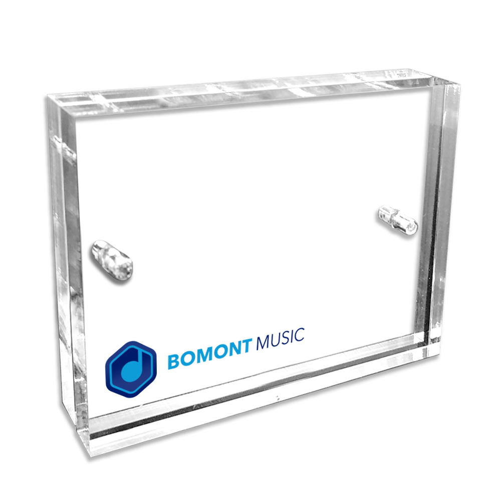 Acrylic Desk Plaque Frame - FRAME-AFZ — LaserCutsLine